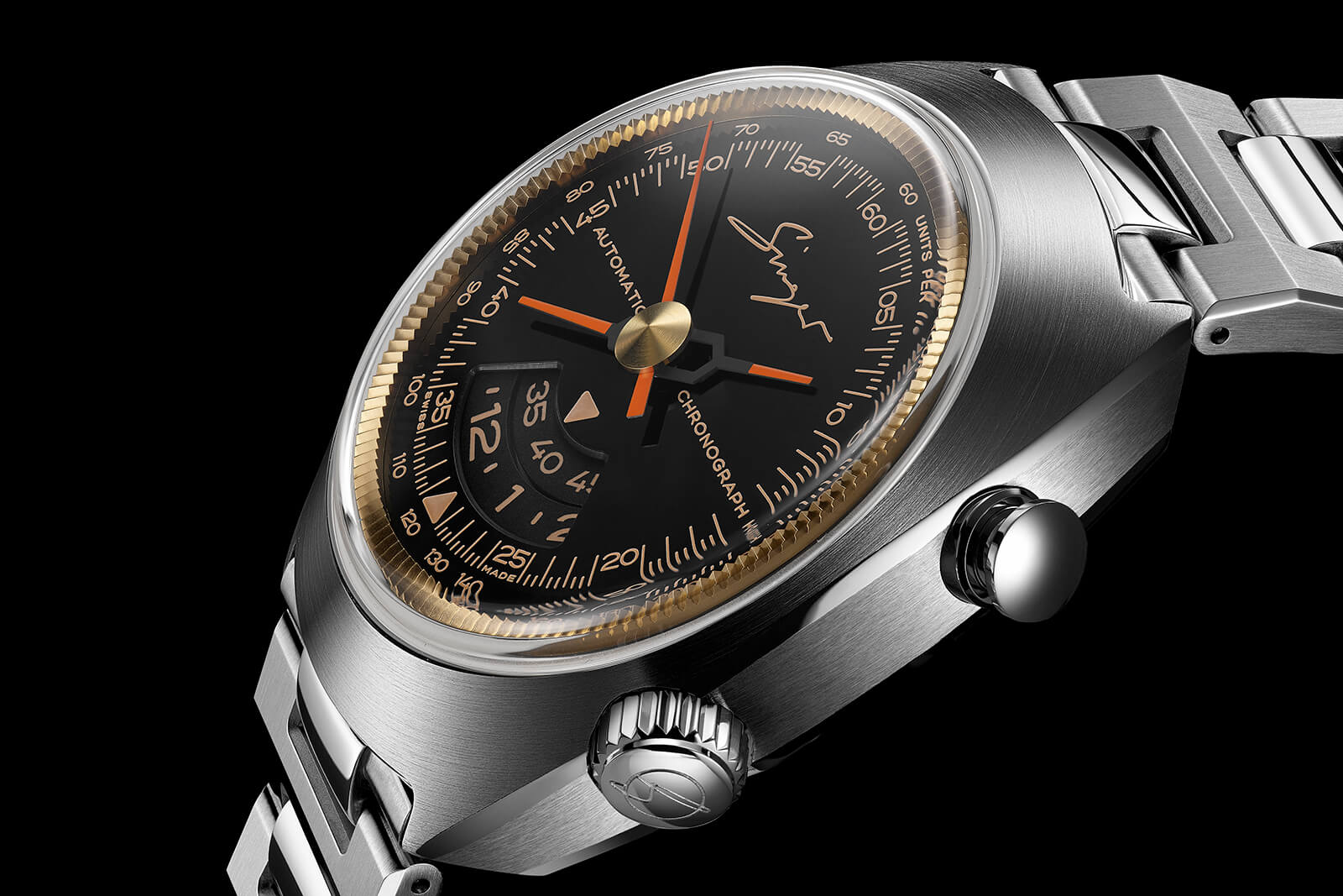 Singer Reimagined 1969 Chronograph - Espiral do Tempo
