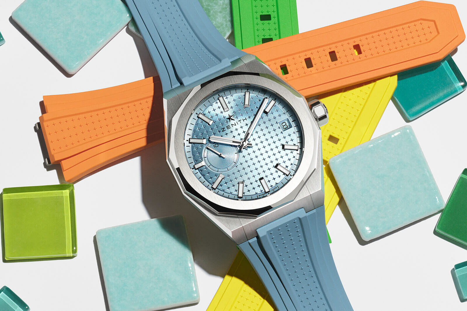 Zenith DEFY Skyline Ice Blue Boutique Edition 41mm - Espiral do Tempo