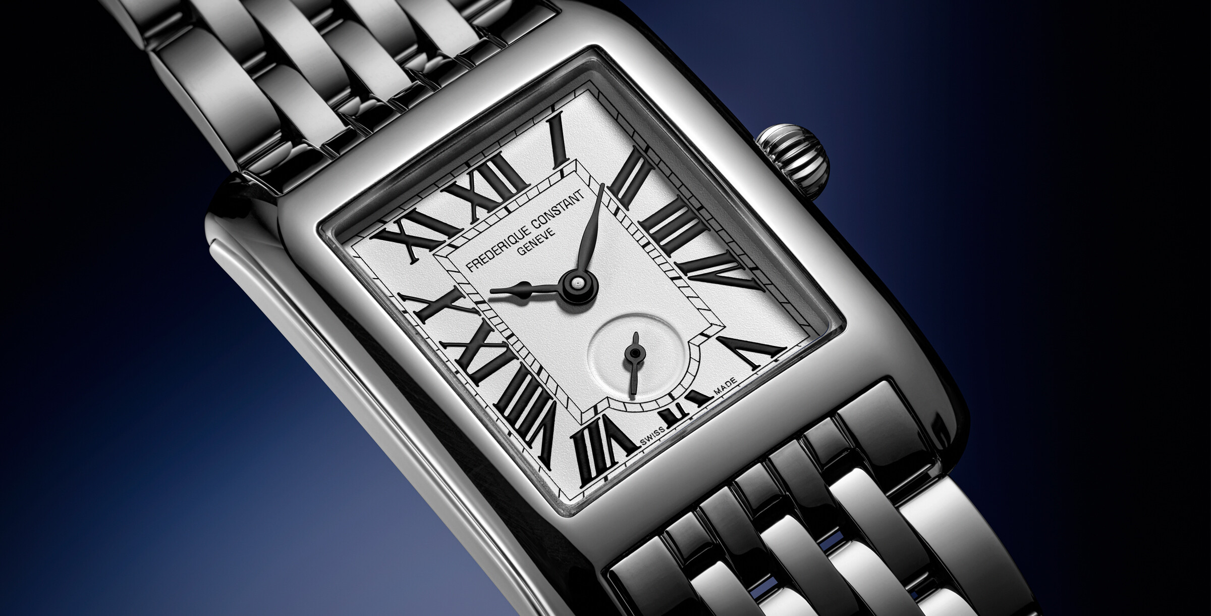Frederique Constant Classics Carrée Small Seconds - Espiral do Tempo