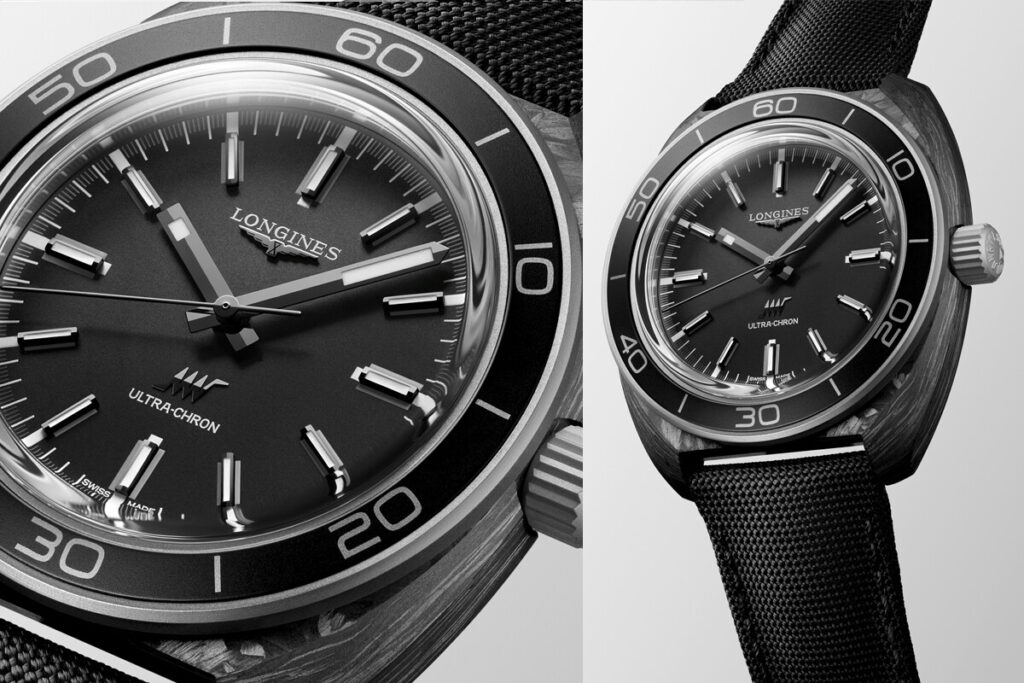 Longines: o novo Ultra-Chron Carbon - Espiral do Tempo